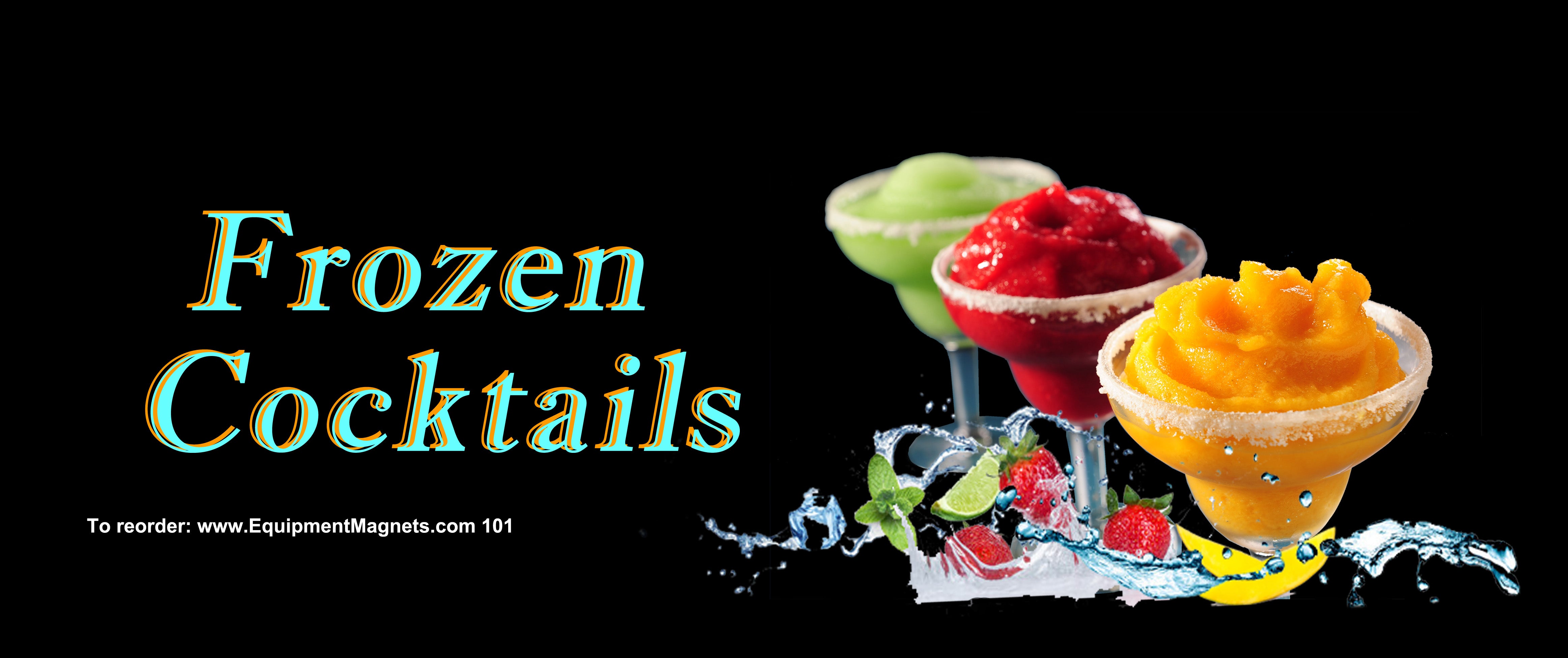 101 Frozen Cocktails Light Box – Fresh Beverages
