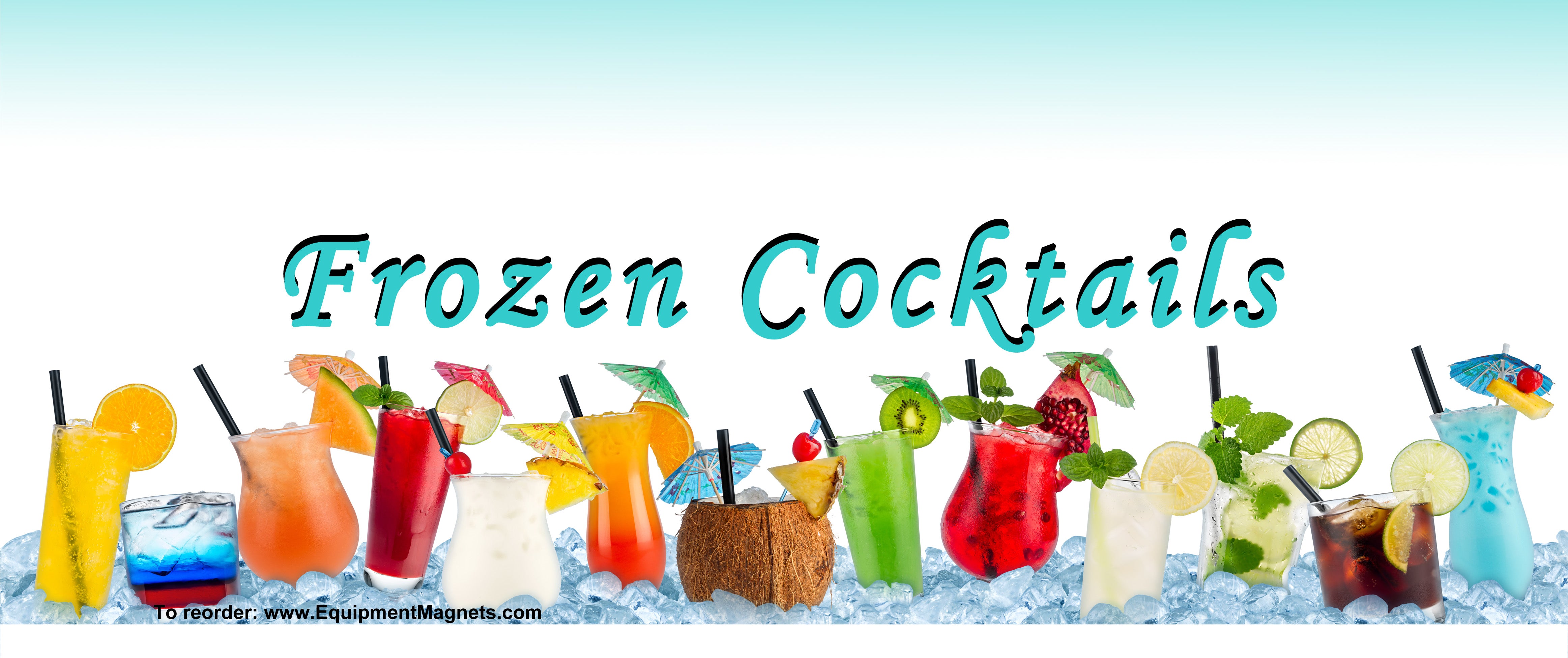 102 Frozen Cocktails Light Box – Fresh Beverages